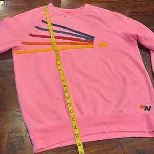 Aviator Nation | Tops | Aviator Nation Daydream Crew Sweatshirt Pink ...